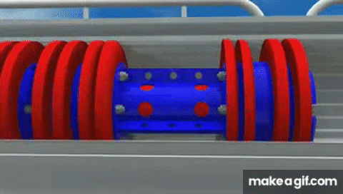 pig launcher/receiver working principle on Make a GIF