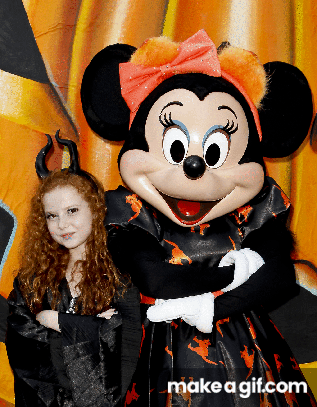 Minnie Snoring With Her Arms Crossed on Make a GIF