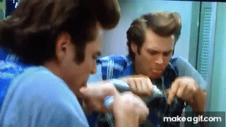 Ace Ventura Finkle is Einhorn...Einhorn is Finkle on Make a GIF