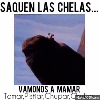 Saquen las Chelas on Make a GIF