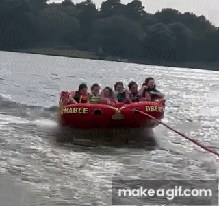 Tubing fail lol on Make a GIF