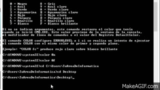 Trucos que no sabías de la consola de comandos (CMD) on Make a GIF