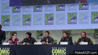 Supernatural Panel Part 3- Comic Con 2015 on Make a GIF