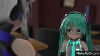 Miku's MMD on Make a GIF