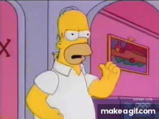 Homero y sus gustos homosexuales on Make a GIF