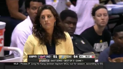 WNBA. Semifinal. Game 1. Chicago Sky - Indiana Fever 17.09.15 on Make a GIF