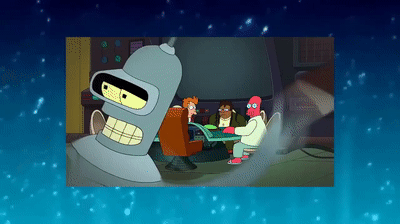 Futurama Zoldberg Knocked unconscious on Make a GIF