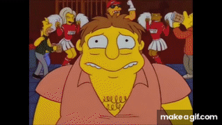 Barney Gumble Tries To Stay Sober - The Simpsons on Make a GIF