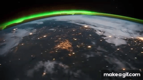 Hình ảnh tuyệt đẹp của Trái đất quay từ vệ tinh ISS HD on Make a GIF