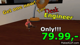 Tiny Desk Engineer on Make a GIF