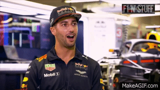 Sit Down With Daniel Ricciardo - 2017 Singapore GP Interview on Make a GIF