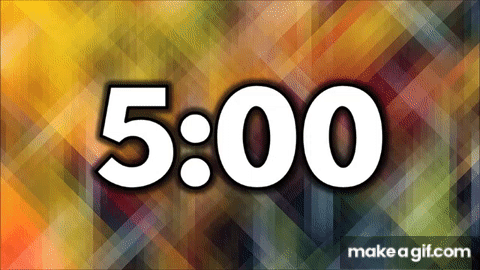 5 Minute Timer on Make a GIF