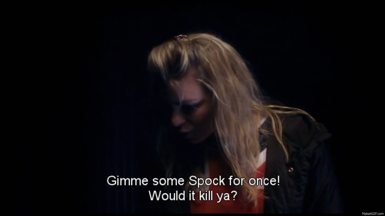Doctor Who = Doctor Spock (Who's Spock - shortened) on Make a GIF