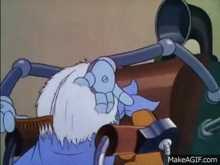 Walt Disney - Donald Duck - Modern Inventions on Make a GIF