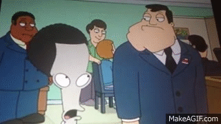 American Dad - Man on Fire - funny XD on Make a GIF