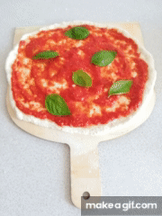 Pizza on Make a GIF