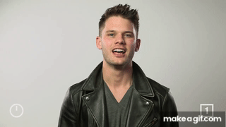 Jeremy Irvine takes on the Film Quote Quiz on Make a GIF