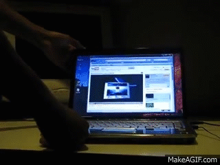 HP Laptop Screen Flickering on Make a GIF