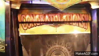 WINNING THE MEGA JACKPOT!!! - JAPAN ARCADE on Make a GIF
