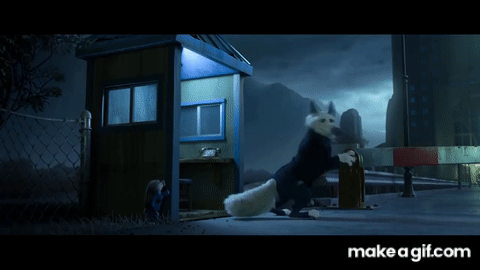 Zootopia - Wolf Howling on Make a GIF