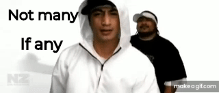 Not many on Make a GIF