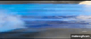 Sonic movie 2 sonic runs on water scene 4K on Make a GIF