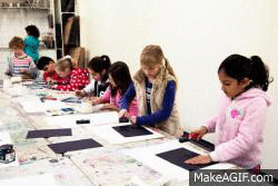 Painting Lessons For Kids on Make a GIF