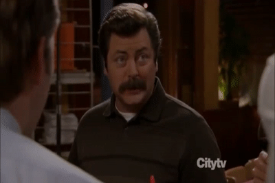 Ron Swanson Animated Gif