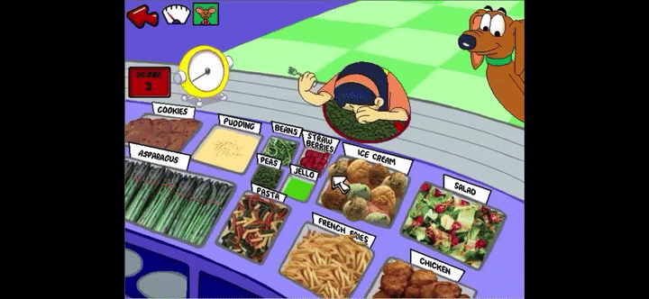 please give me a whole tray of peas on Make a GIF