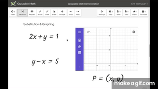 Graspable Math Algebra Notation on Make a GIF