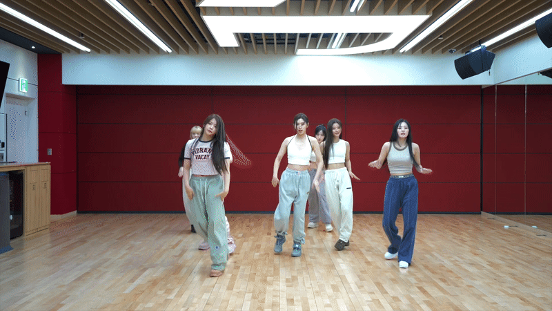 [NMIXX] "DICE" Dance Practice on Make a GIF