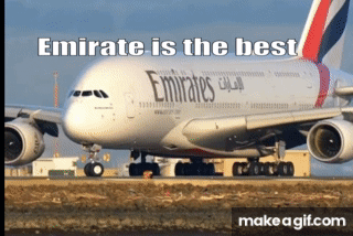 Emirates is the best on Make a GIF