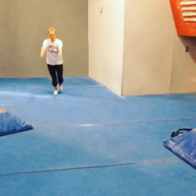 Flipping into the week like on Make a GIF