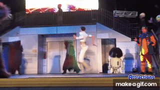 2012 Dance Off with Star Wars Stars - Hyperspace Hoopla at Star Wars ...