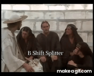 Monty Python - Life of Brian - PFJ Splitters on Make a GIF