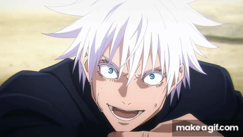 Gojo vs Toji Fushiguro - Blue on Make a GIF