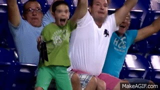 Kid Dancing on JumboTron Fan Cam Compilation (HD) on Make a GIF