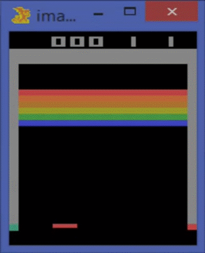 Google DeepMind's Deep Q-learning playing Atari Breakout on Make a GIF