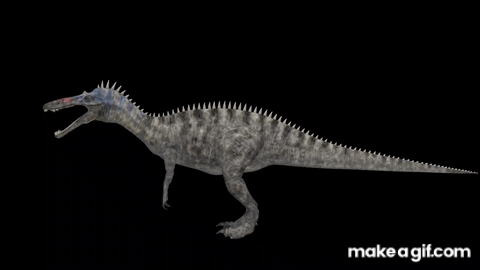 Suchomimus Animation on Make a GIF