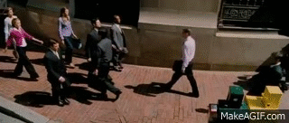 Surrogates - Simultaneous Collapse Scene on Make a GIF