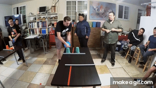 Balloon Cup | Balloon & Cup Relay Race! on Make a GIF