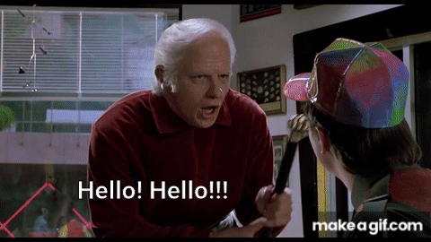 Back to the Future Think McFly Think on Make a GIF