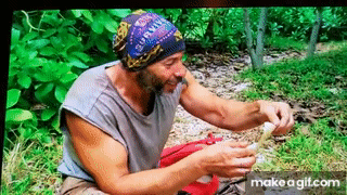 Survivor Tony gets the extortion advantage clip on Make a GIF