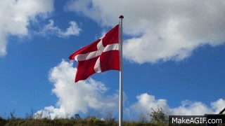 Dannebrogsflag on Make a GIF