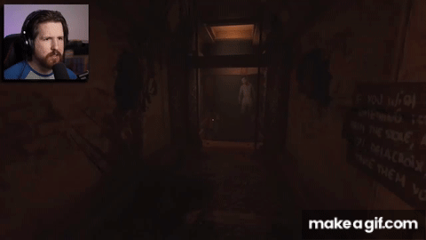 Danger around every corner... [Amnesia: Rebirth] on Make a GIF