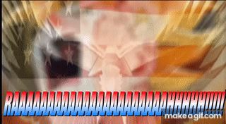 Star spangled scream on Make a GIF