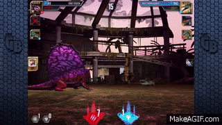thegamingbeaver plays Jurassic World the Game: Dimetrodon VS ...