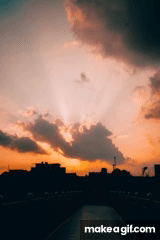 ảnh hoàng hôn on Make a GIF