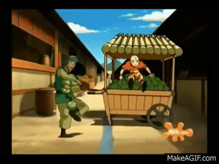 Cabbage Merchant Gif Gify Avatar The Last Airbender Cabbage Guy