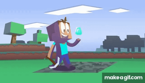 Minecraft gif on Make a GIF